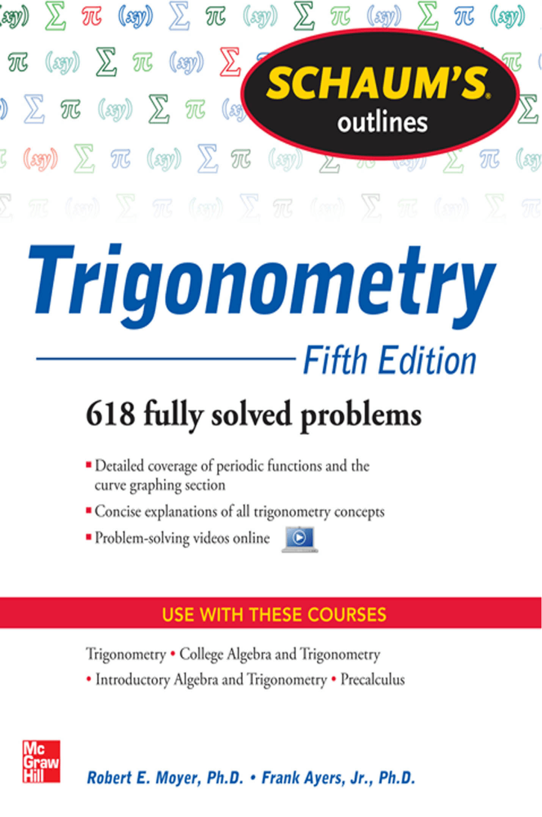 Cover image for Schaum's Outline of Trigonometry, 5th Edition