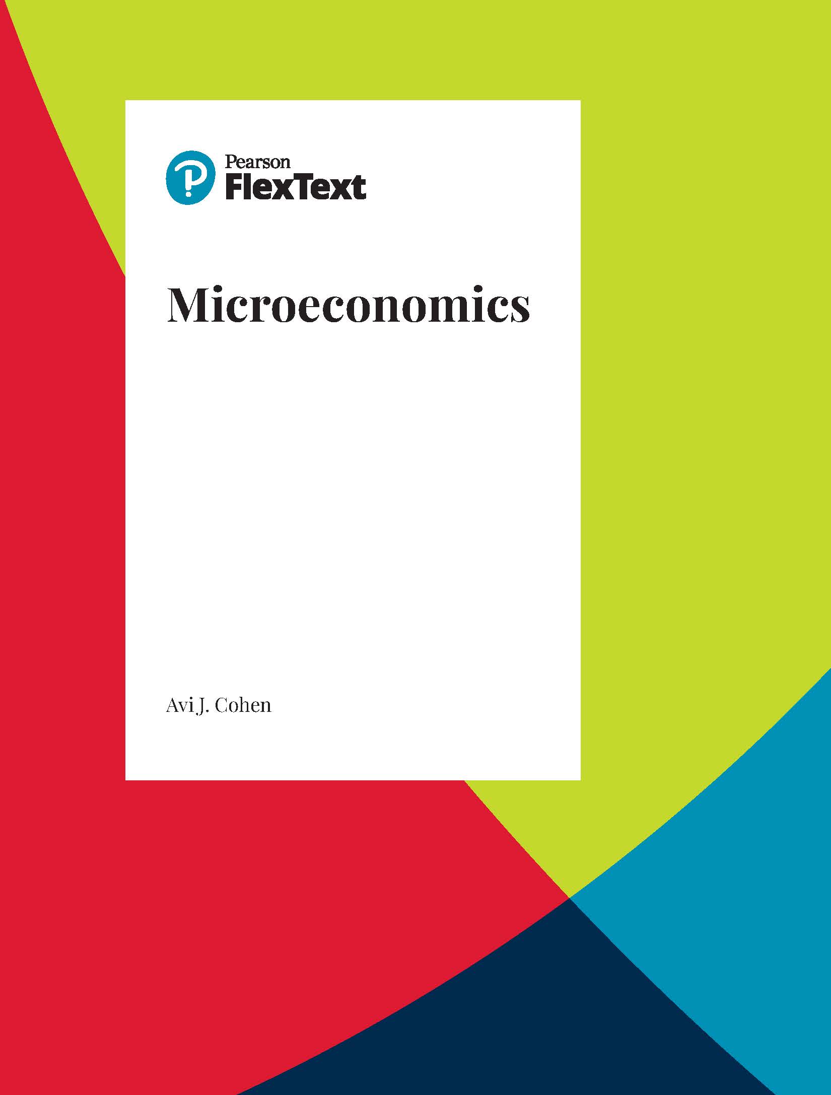 Microeconomics Textbook Pearson