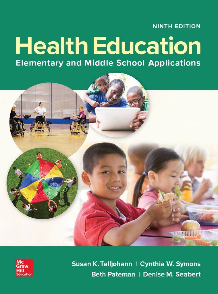 Cover image for Health Education: Elementary and Middle School Applications