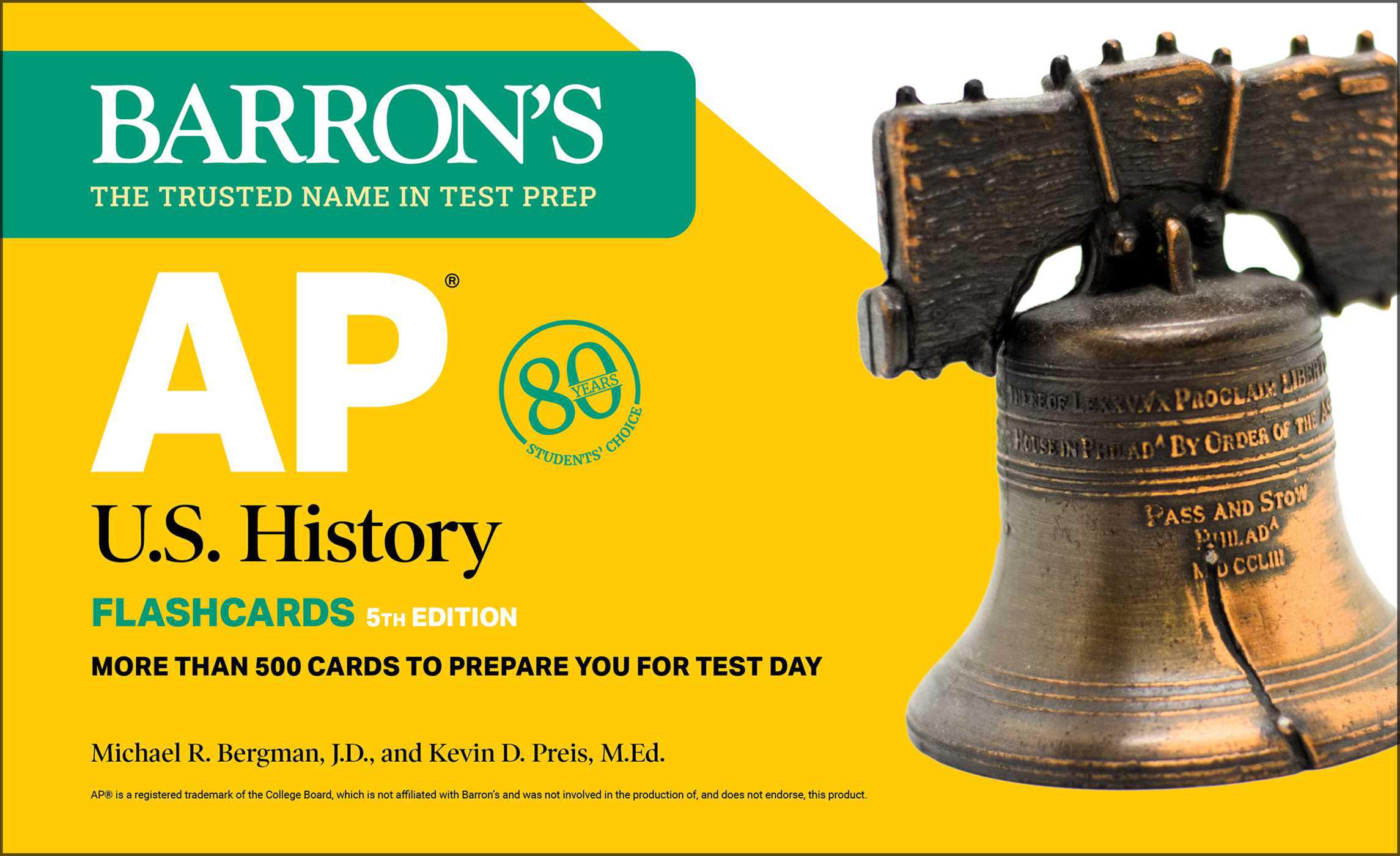 Cover image for AP U.S. History Flashcards, Fifth Edition: Up-to-Date ...