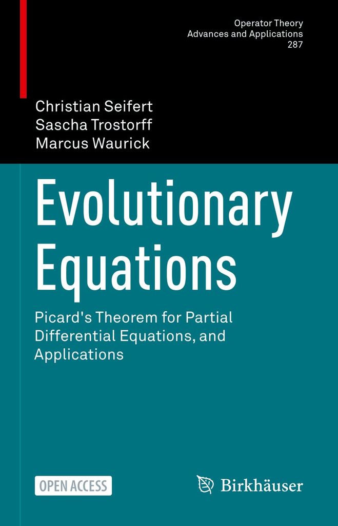Cover image for Evolutionary Equations