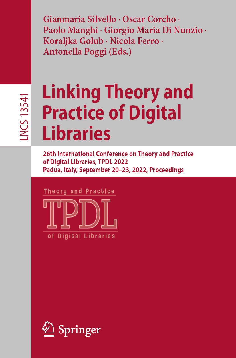 Cover image for Linking Theory and Practice of Digital Libraries