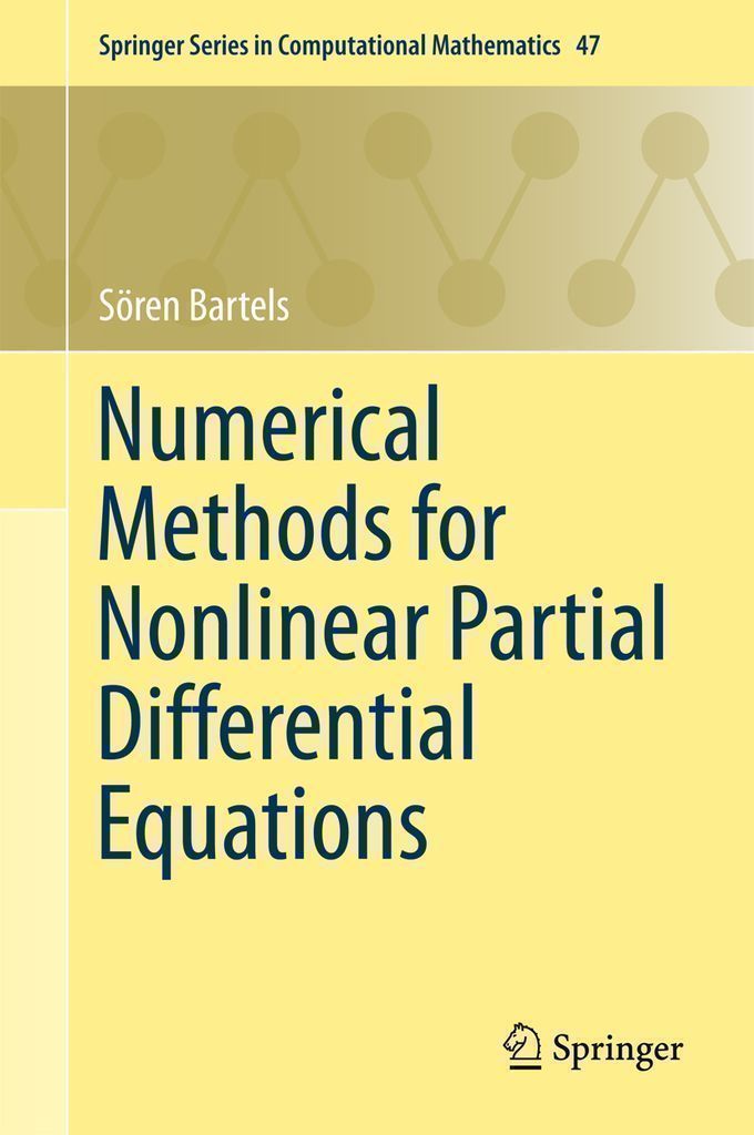 Cover Image For Numerical Methods For Nonlinear Partial Differential Cover Image For Numerical Methods For Nonlinear Partial Differential