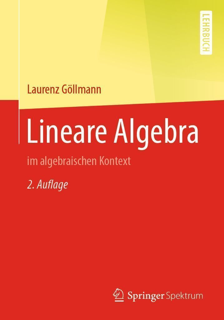 Cover image for Lineare Algebra