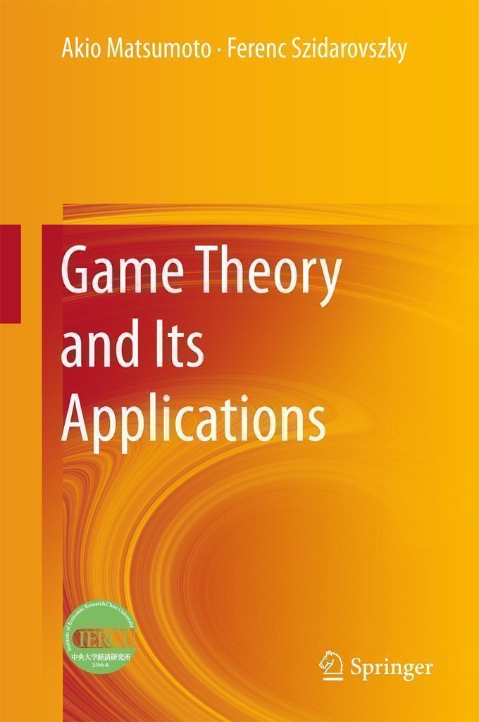 Cover image for Game Theory and Its Applications