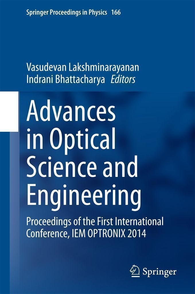 Cover image for Advances in Optical Science and Engineering
