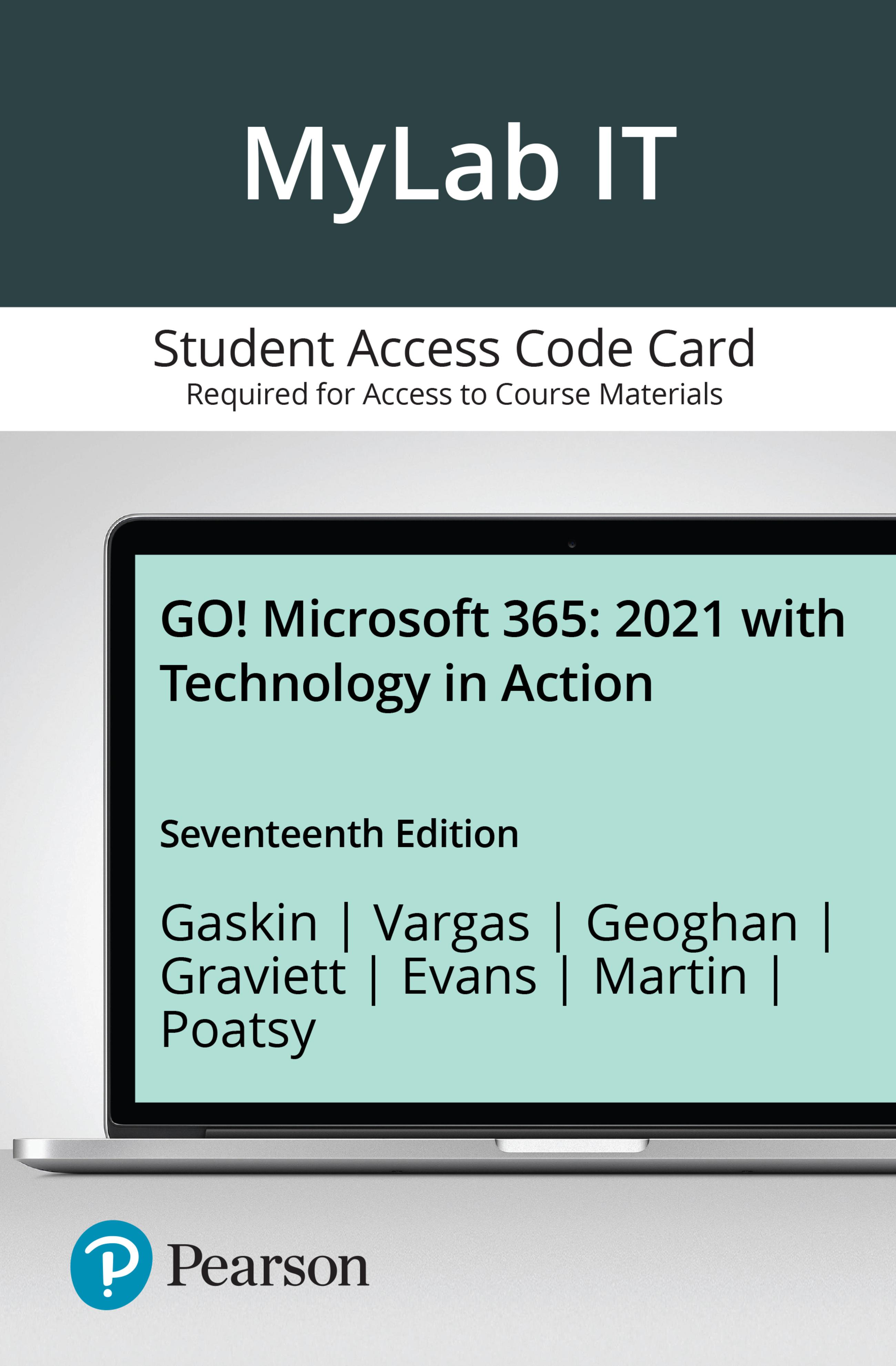 Mylab It With Pearson Etext Access Code For Go! 2021 + Technology In ...