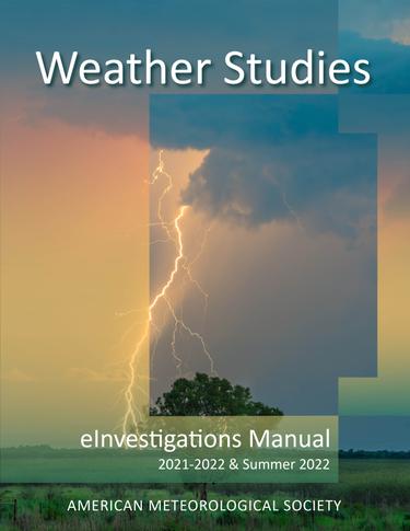 Cover image for Weather Studies eInvestigations Manual 2021-22