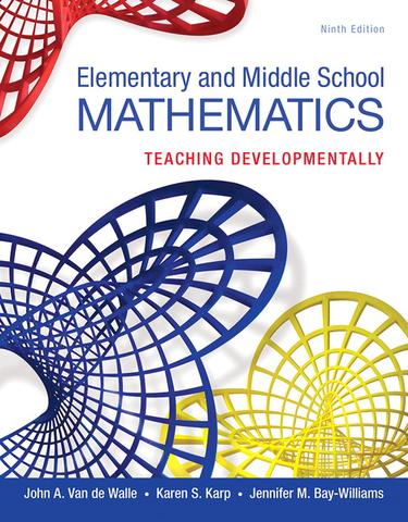 Cover image for Elementary and Middle School Mathematics: Teaching ...