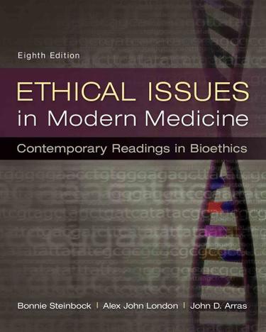Cover image for Ethical Issues in Modern Medicine: Contemporary ...