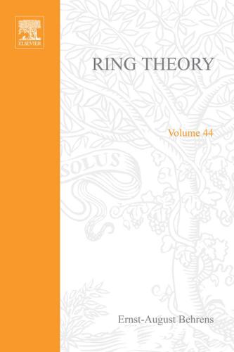 Cover image for Ring Theory