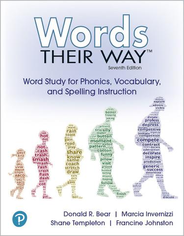 Words Their Way 7th Edition by: Donald R. Bear - 9780135205365 | RedShelf