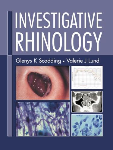 Investigative Rhinology 1st Edition by: Glenis K. Scadding ...